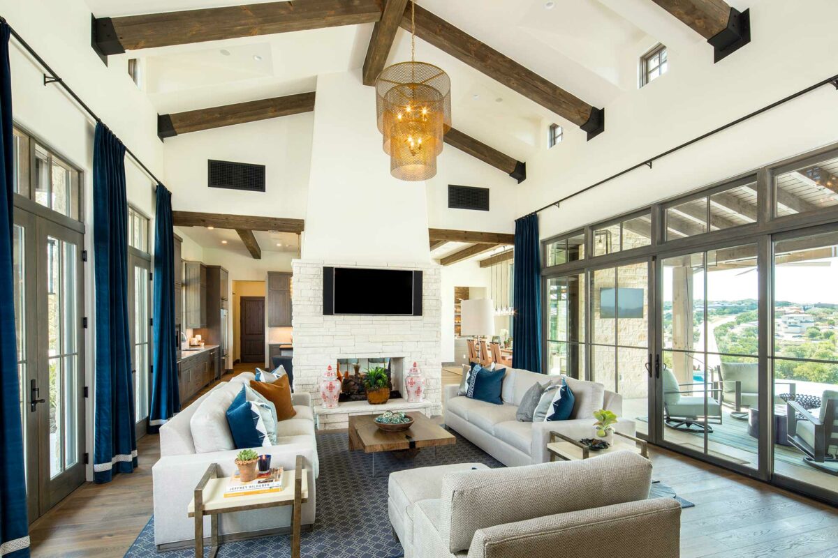 Hill Country Farmhouse in Spanish Oaks – Alan Dale Custom Homes